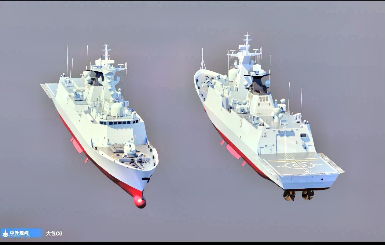 大包CG最新批次改进型054A导弹护卫舰 -6parkbbs.com